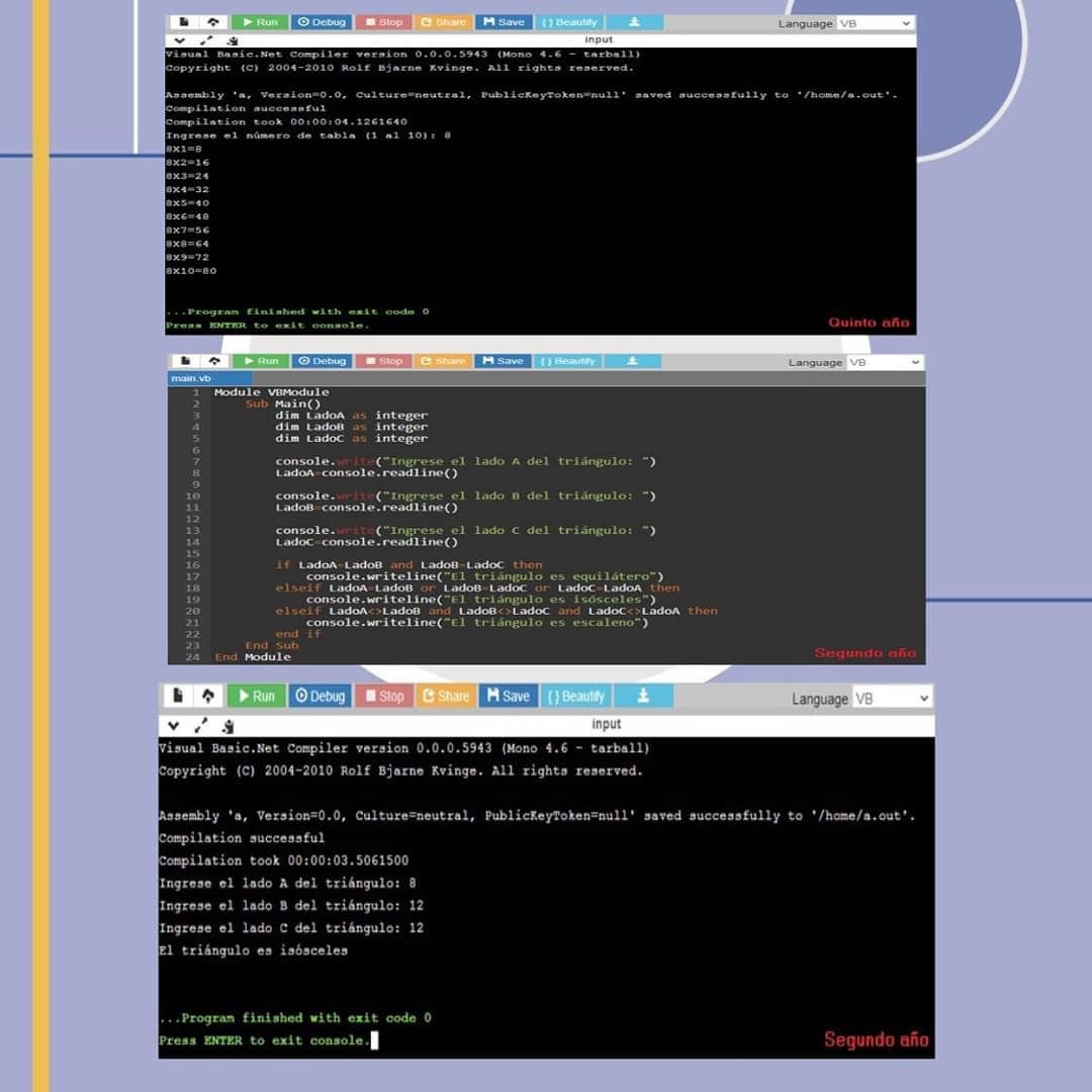 Trabajos de Informática | Colegio José Manuel Estrada