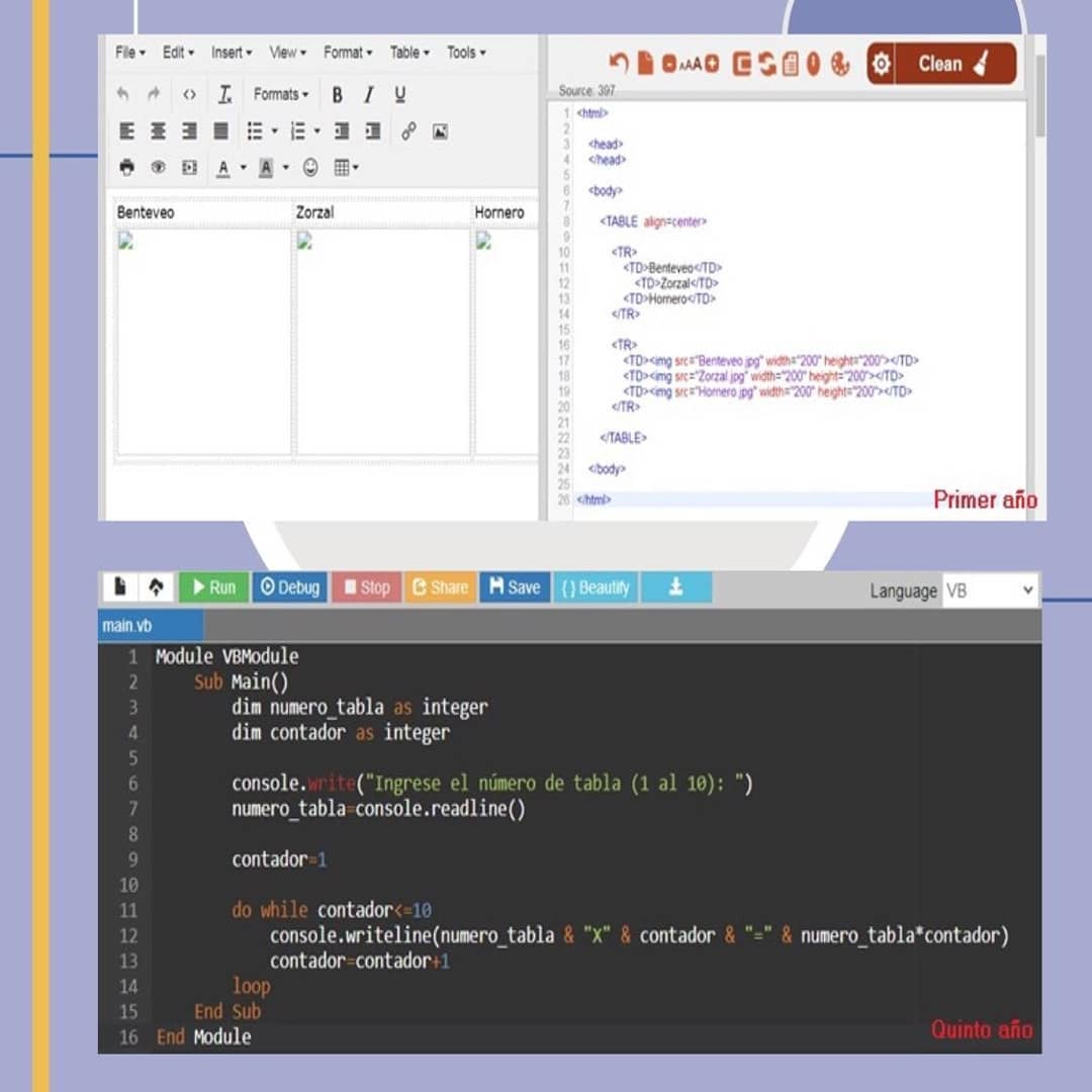 Trabajos de Informática | Colegio José Manuel Estrada